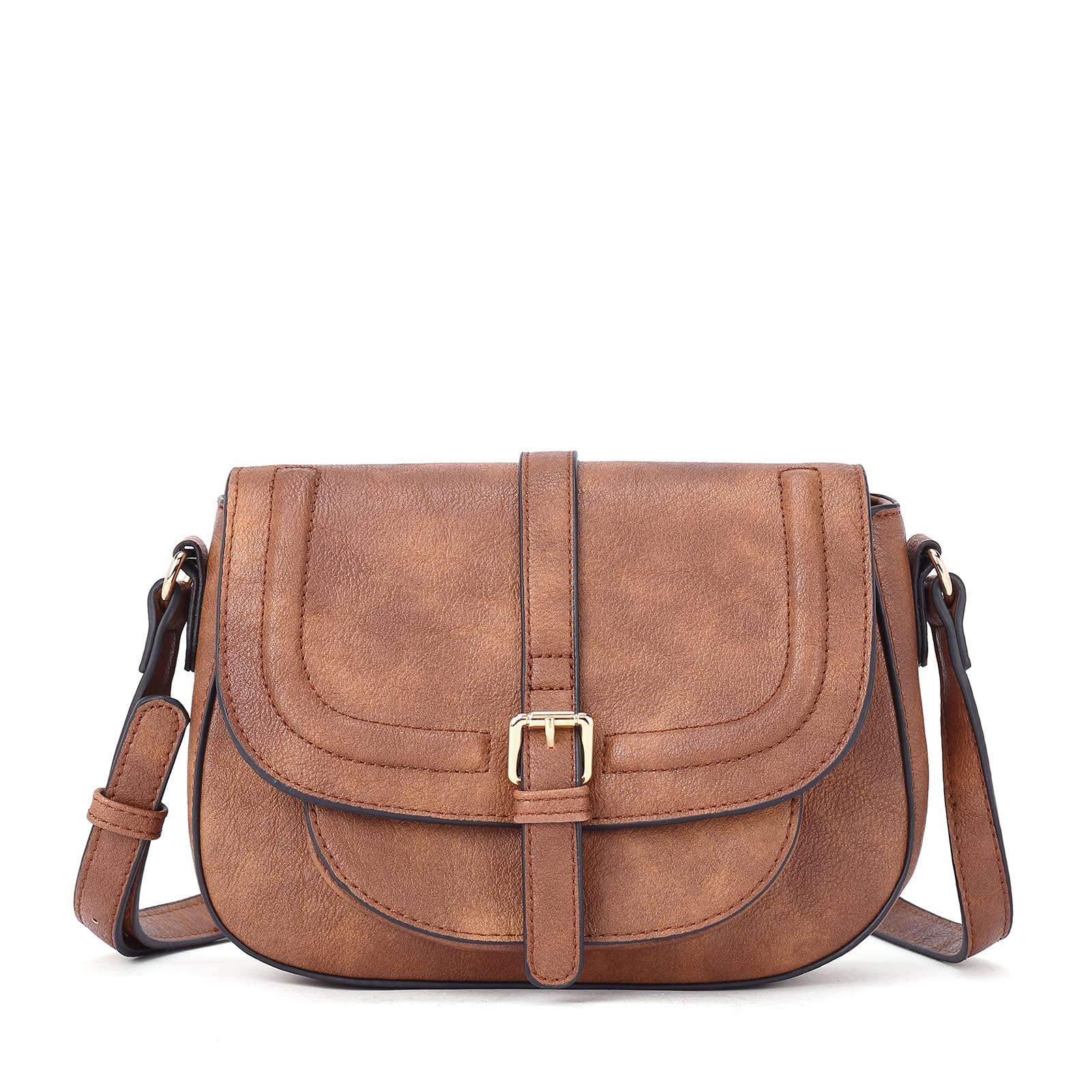 CLUCI Small Crossbody Bag for Women Clutch Handbag,PU Leather Shoulder Purse with Adjustable Strap