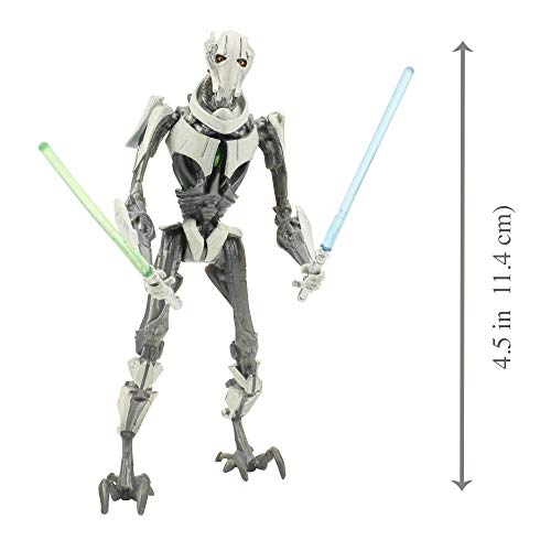 STAR WARS Galaxy of Adventures General Grievous 3.75-Inch-Scale Figure Toy and Mini Comic β Learn About