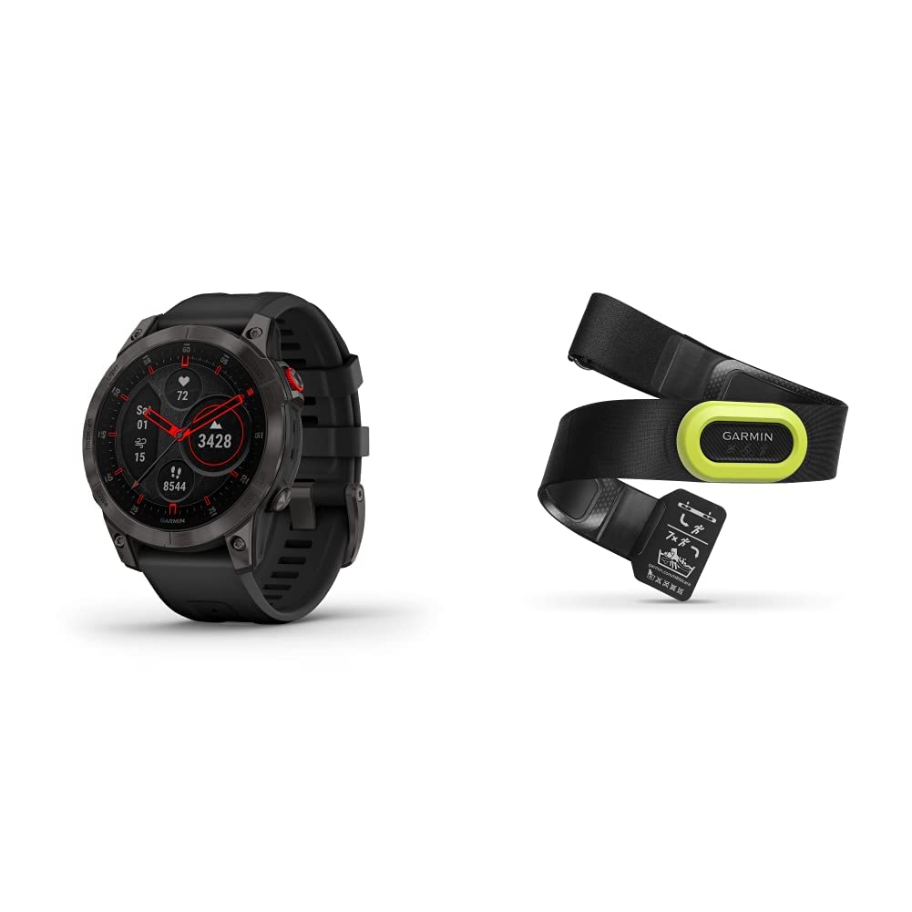 Garmin epix Gen 2 Premium Smartwatch + HRM-PRO Premium Heart Rate Strap