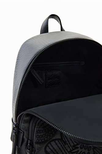 Desigual Women's Accessories PU Backpack Mini, Black, One Size