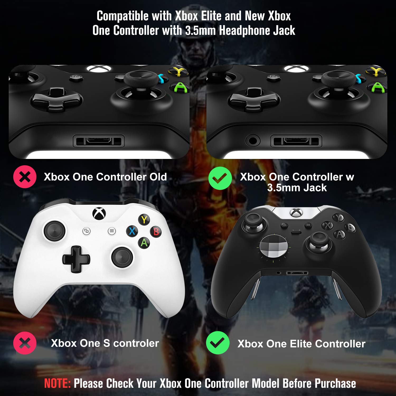 Sthetix 2019 Upgraded LB RB Bumpers Replacement Triggers Button Parts - Revolutionary Multilayer Plating Workmanship + T6 T8 Screwdriver Repair Kit Compatible with Xbox One Elite Controller