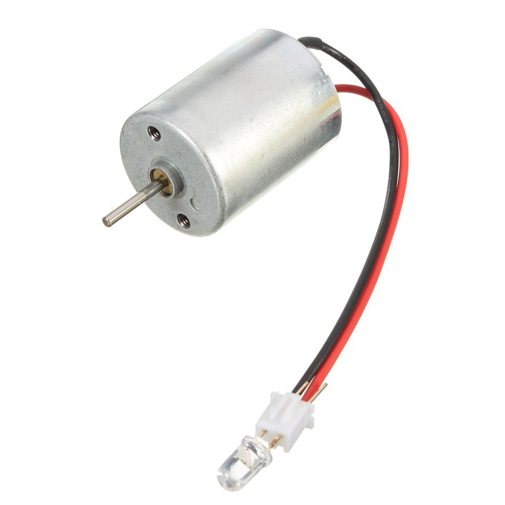DC 0.1V-5.5V 100-6000RPM Micro Vertical Wind Turbines, Small Motor Blades Generator for DIY (2pc)