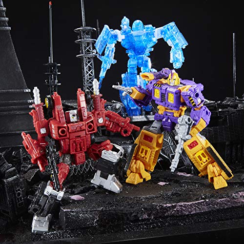 Transformers Toys Generations War for Cybertron Deluxe Fan-Vote Battle 3 Pack with Holo Mirage, Powerdasher Aragon and Decepticon Impactor (Amazon Exclusive) Brown