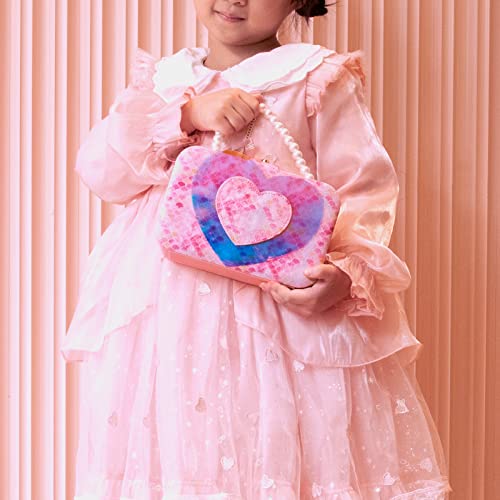 KAMIER Kids Jewelry Box for Girls,Pink Heart