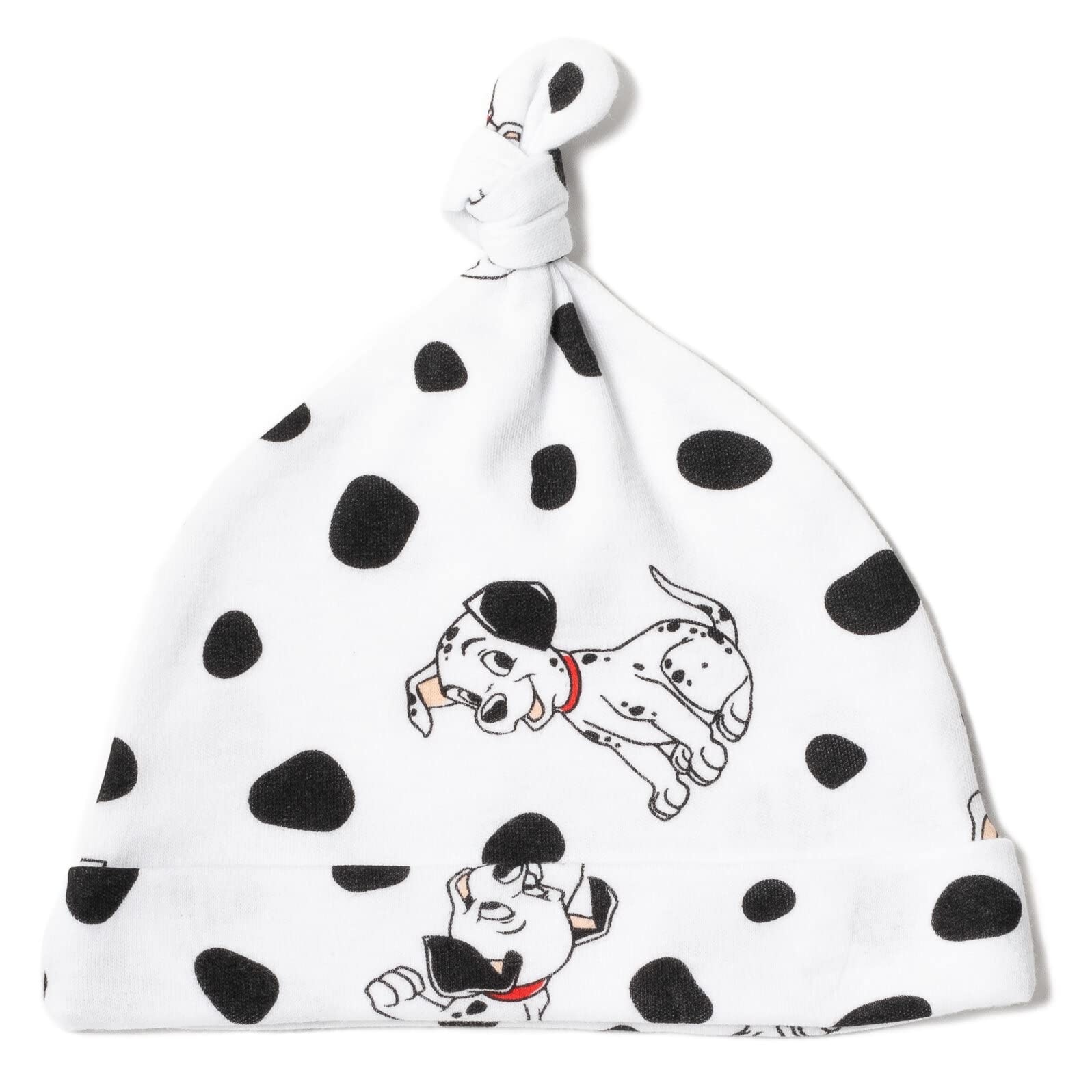 Disney 101 Dalmations Patch Newborn Baby Boys Bodysuit Pants and Hat 3 Piece Outfit Set White 0-3 Months