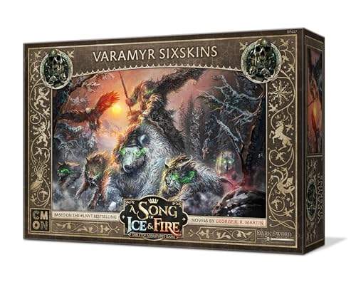 CMON A Song of Ice and Fire Tabletop Miniatures Game Varamyr Sixskins Unit Box | Strategy Game for Teens and Adults | Ages 14+ | 2+ Players | Average Playtime 45-60 Minutes | Made by CMON