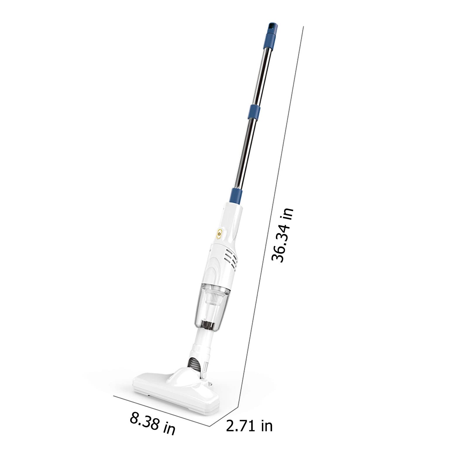Cordless Vacuum Cleaner, 60w 4.8kpa Lightweight Stick Vacuum Cleaner with 1200mah Battery Capacity, Advanced Filtration System, Advanced Portable Vacuum for Home, Office #