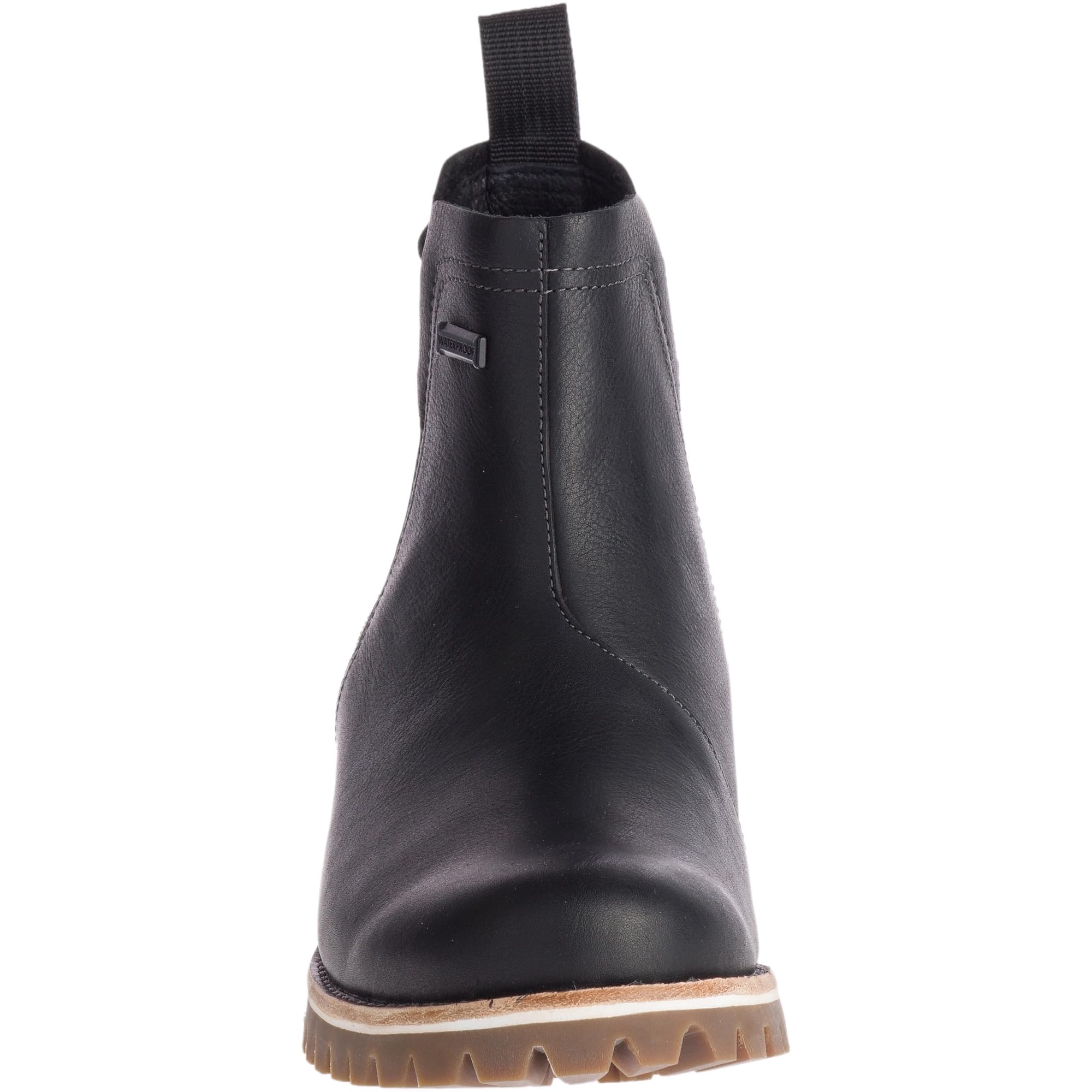 Chaco Women's Fields Chelsea Waterproof Boot, Black, 6.5