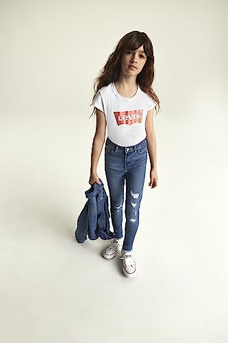 Levi's Girls' 720 High Rise Super Skinny Fit Jeans, Hometown Blues, 14