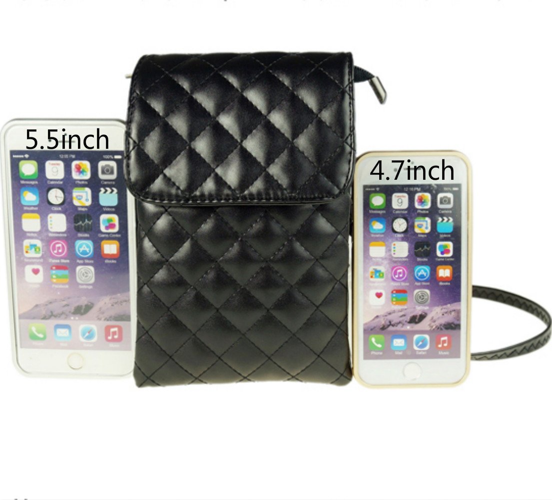 YaJaMa Small Shoulder Crossbody Bag Purse Leather Cellphone Pouch for Travel Daily Use (Gold)