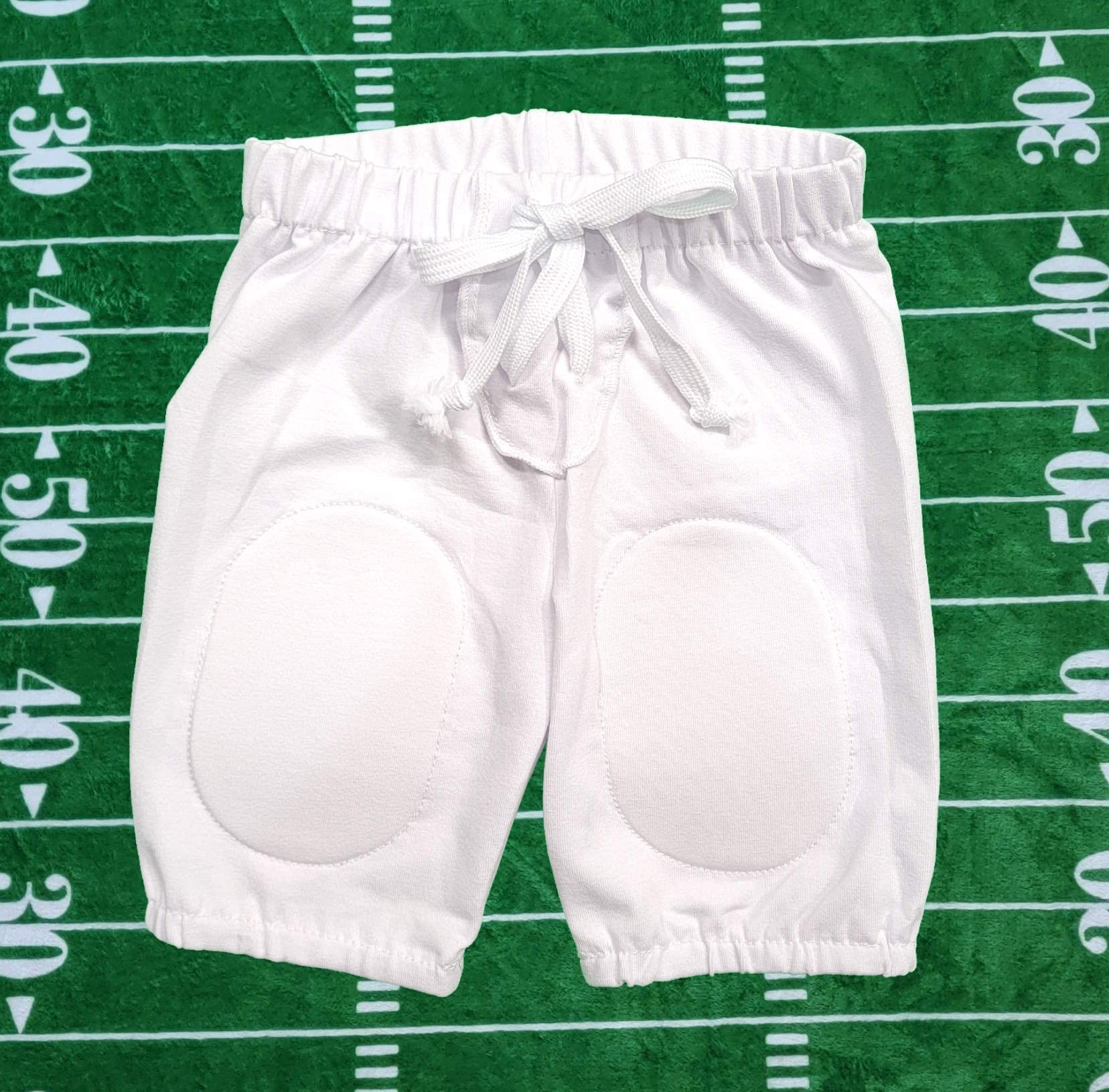 Football Pants Cake Smash Birthday Outfit Padded Knee Uniform Pants (12 Months)