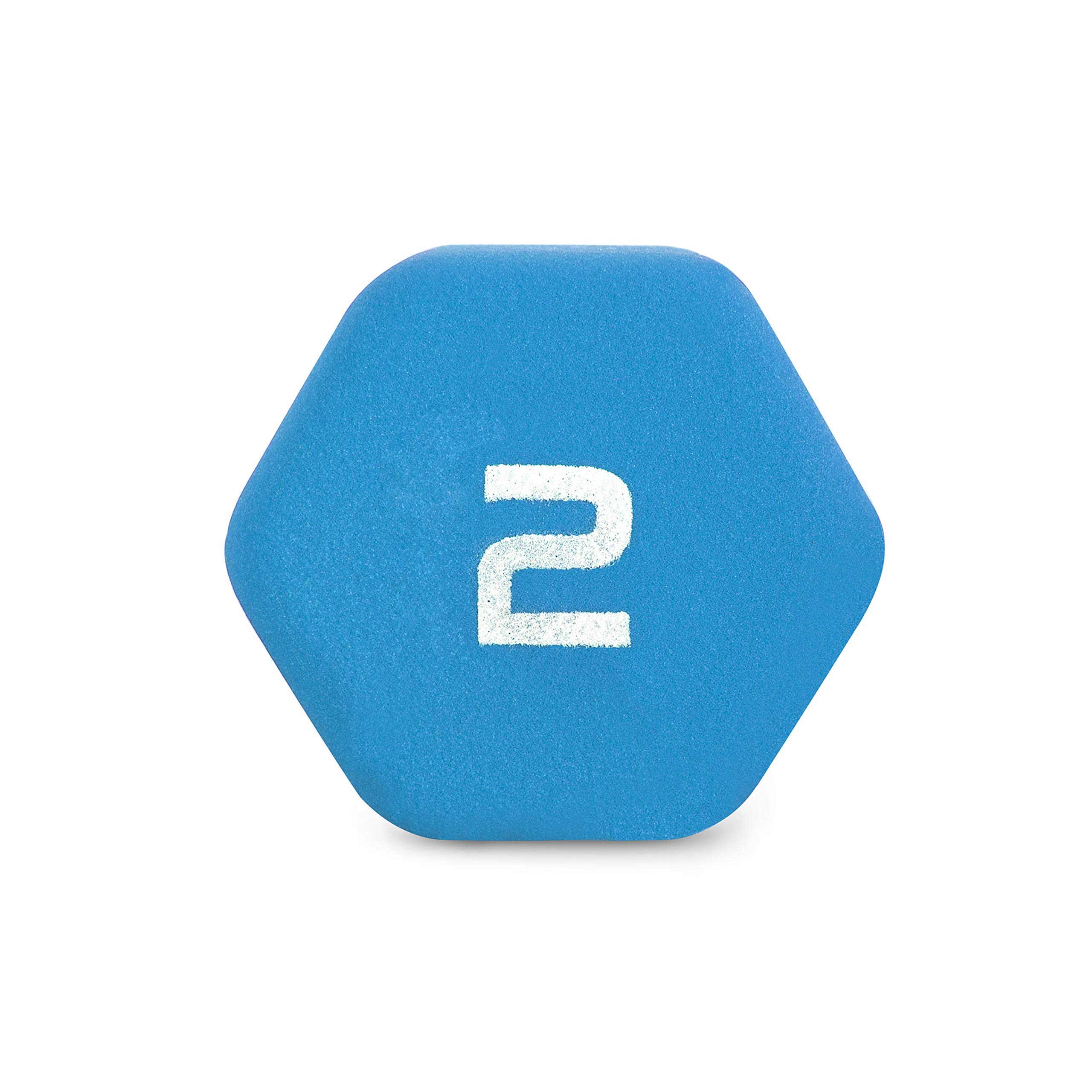CAP Barbell Neoprene Coated Dumbbell Weights, Single, 12 Lb