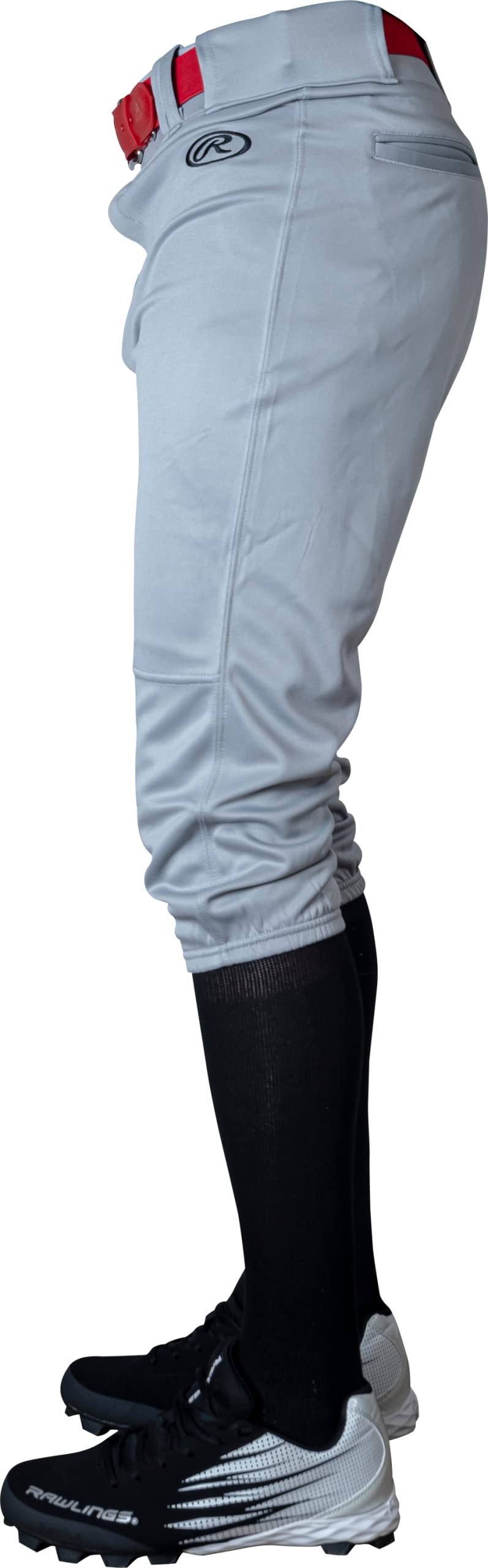 Rawlings | LAUNCH SERIES Knicker Baseball Pants | Adult Medium | Grey