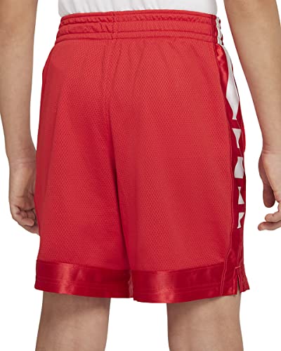 Nike Boy's Dry Shorts Elite Stripe (Little Kids/Big Kids) University Red/White SM (7-8 Big Kid)