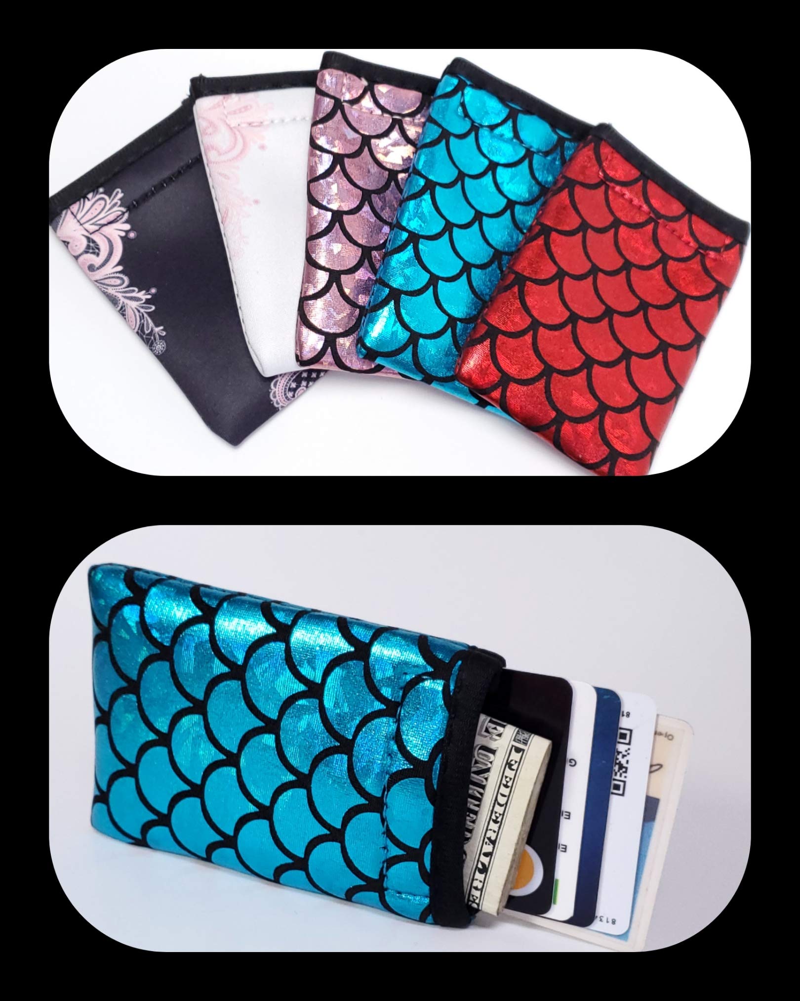 Undercover Bra Wallet | Secret Stash | Women's Travel Pouch |Holds TSlim Insulin Pump | Soft Neoprene | Water Resistant | Easy Access Clip by Hidey-Go, Pink