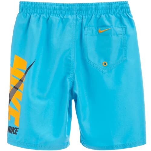 Nike Boys Shift Break 7" Volley Short Swim Trunks (as1, Alpha, x_l, Regular, Blue Lightning)