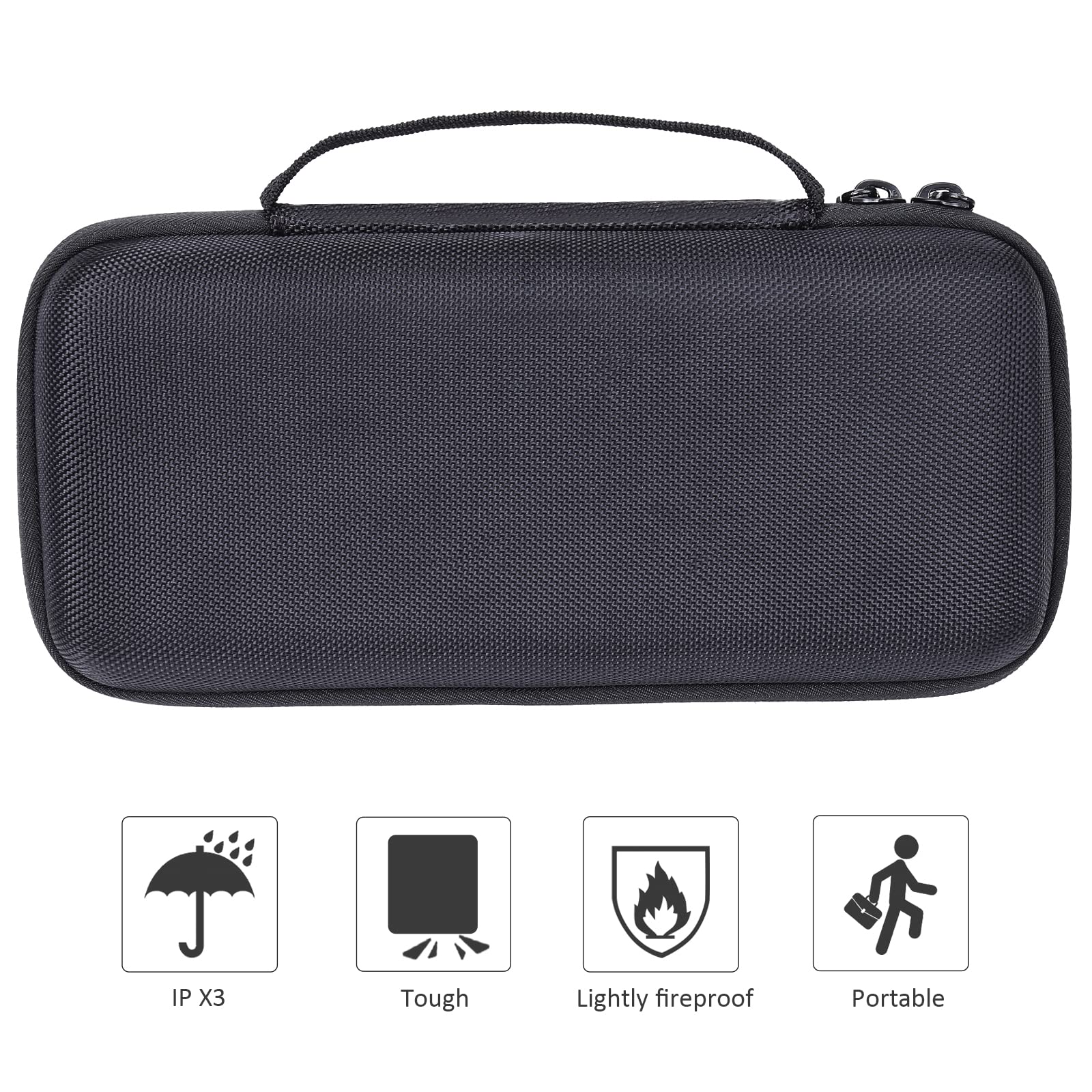 co2CREA Hard Case Replacement for Waterpik Cordless Water Flosser WF-02 WF-03