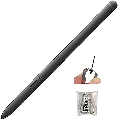 Galaxy Tab S8, S8plus, S8 Ultra Stylus Pen Replacement for Samsung Galaxy Tab S8, S8plus, S8 Ultra+ Tips/Nibs (Without Bluetooth)/Black