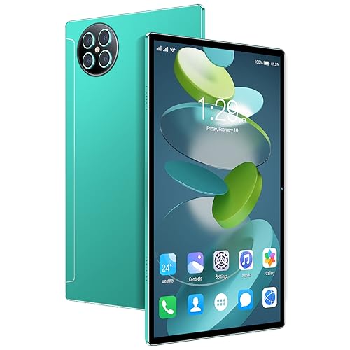 Docooler 10.1'' Tablet,Android 12 Tablet with 10-Core MTK6797 Processor,8G+256GB Expandable Memory 128G,Built-in 7000mAh Battery,8+16MP Camera,Dual SIM Card,WiFi,Bluetooth,5G,1080P HD (Color Optional)