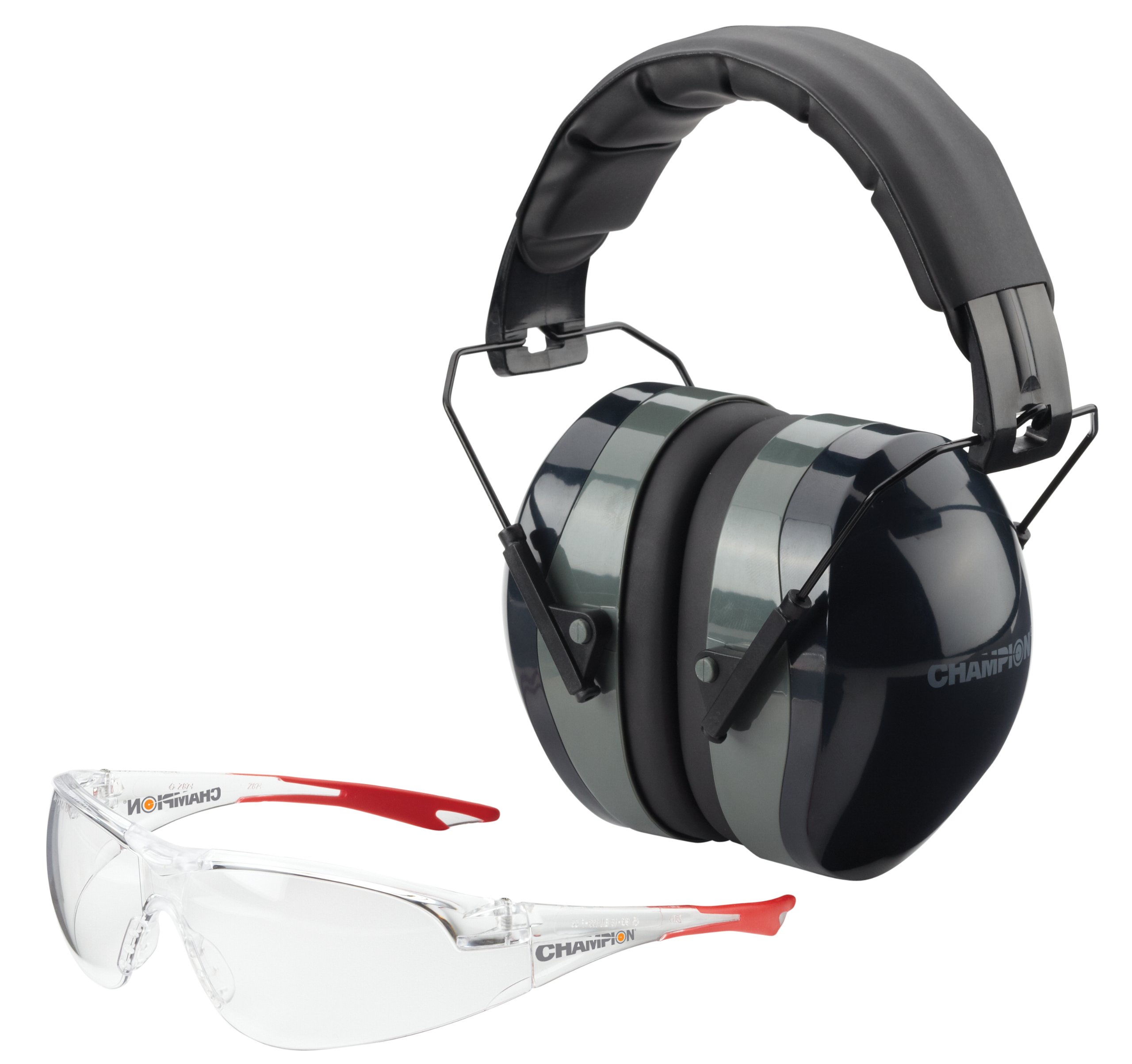 Champion Traps and Targets Champion Ballistic Passive Ears and Eyes Combo (Black)