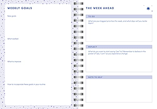 The Best Is Yet to Come Undated Planner: 52-Week Routine Builder & Monthly Wellness Organizer to Embrace Change (Self-Care Productivity Planner with Habit Trackers, Goal Setting, and Stickers)