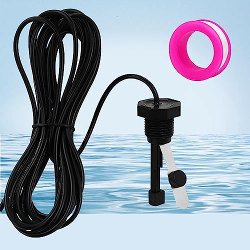 Feikeer Flow Switch GLX-FLO-RP Assembly Compatible with Hayward Goldline Aquarite Salt Chlorine Systems, Pool Flow Sensor for All Hayward Salt Cell Generators, 15-Foot Cable, 15 Year Warranty