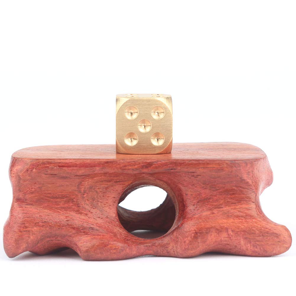 Yinpinxinmao Metal Solid Brass Dice Toy Club Bar Holiday Party Entertainment Game Accessories Large