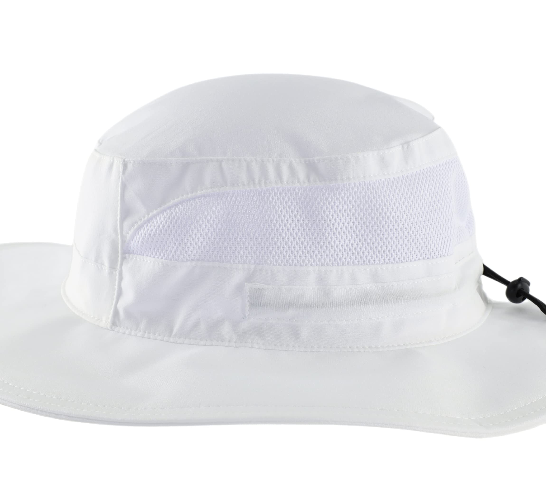Connectyle Women's UPF 50+ Safari Sun Hat Breathable UV Protection Fishing Hat (White)