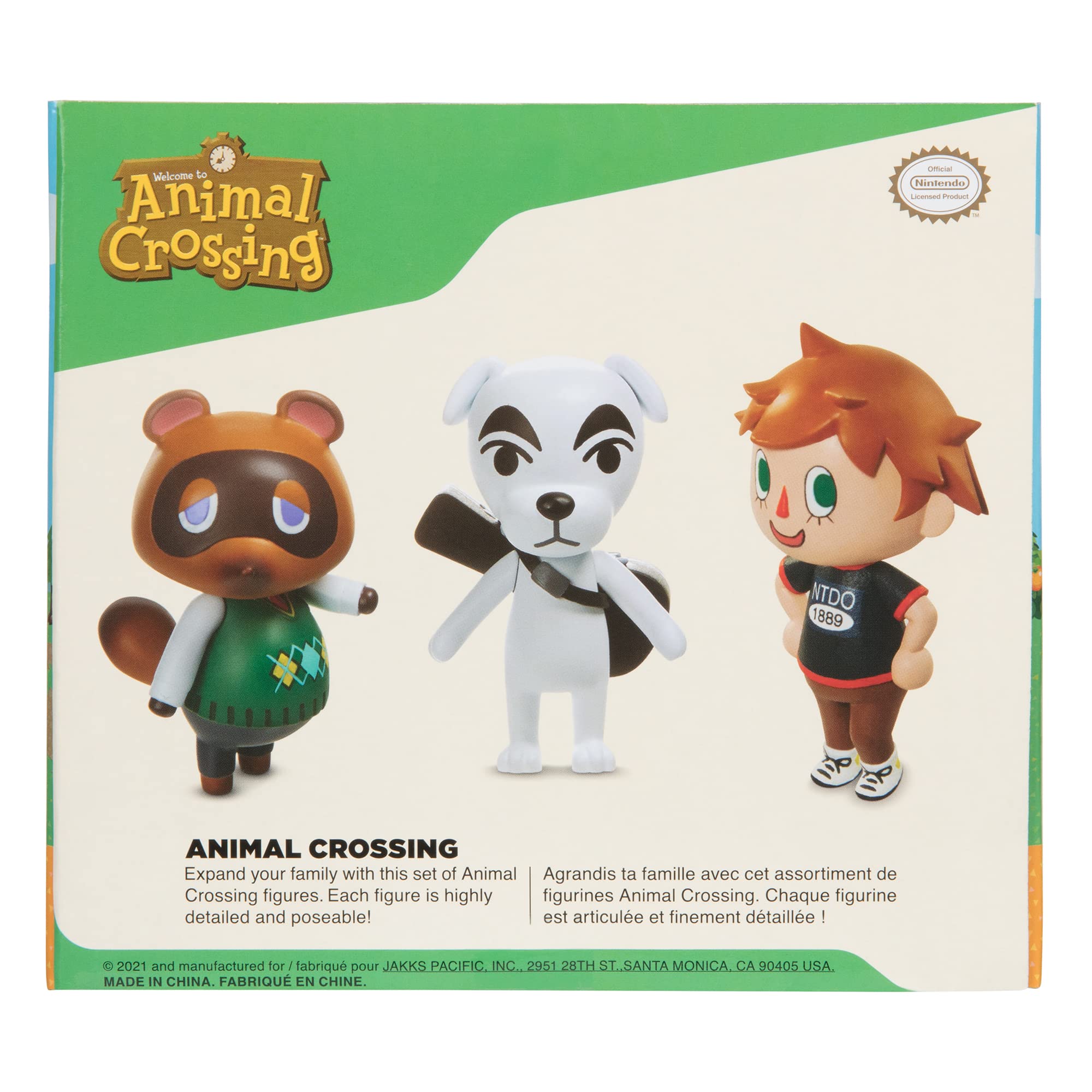 Super Mario Nintendo Animal Crossing Action Figures Multi-Pack Poseable Articulated 2.5-Inch Collectible Toys Perfect for Kids & Collectors Alike! for Ages 3+