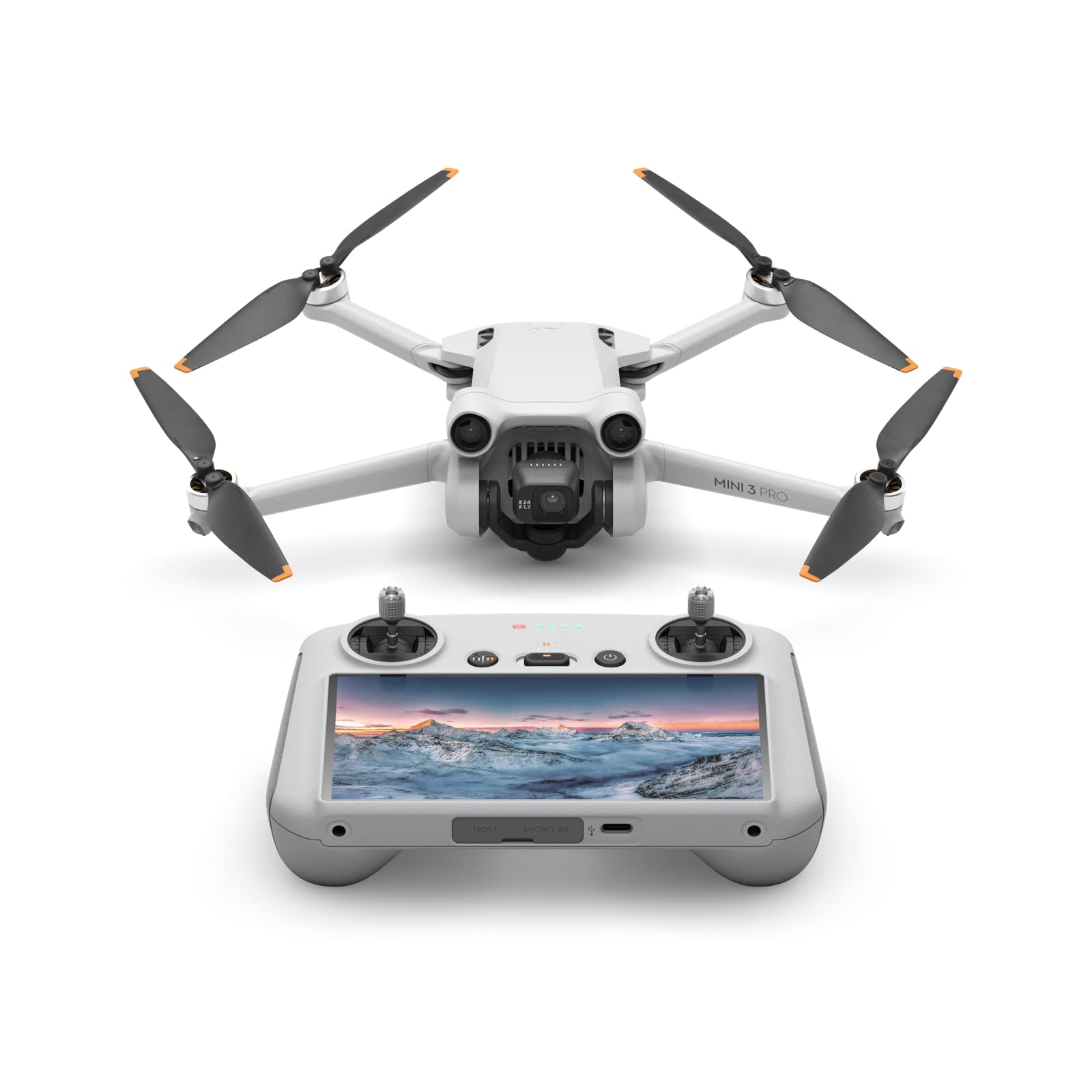 DJI Mini 3 Pro (DJI RC) – Lightweight and Foldable Camera Drone & 30W USB-C Charger & Mini 3 Pro Fly More Kit Plus, Black