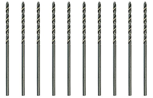 HSS Jobbers Twist Drill Size # 77, 0.46mm, 0.018' Made in The U.K. (Dormer) Package of 10