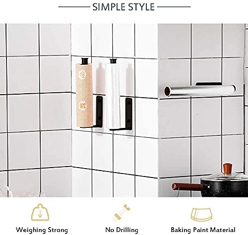 Kitchen Paper Roll Holder Paper Towel Rack Dining Table Kitchen Paper Roll Holder Vertical Paper Towel Storage Rack