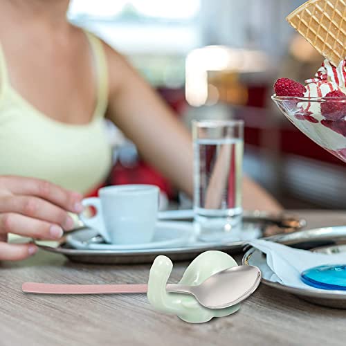 chopstick 4pcs Wedding Blue Holder, Brushes Gift Porcelain Spoons Room Holding Elephant Dining Fork Poon Forks Silverware Decors Table Shaped Animal Dinner Ceramic Decorations Kitchenware holder