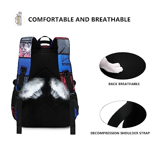 Lmwzh Backpack For Boys Kindergarten Preschool Elementary School Bags Kids Bookbag Waterproof Durable (2023 Model)