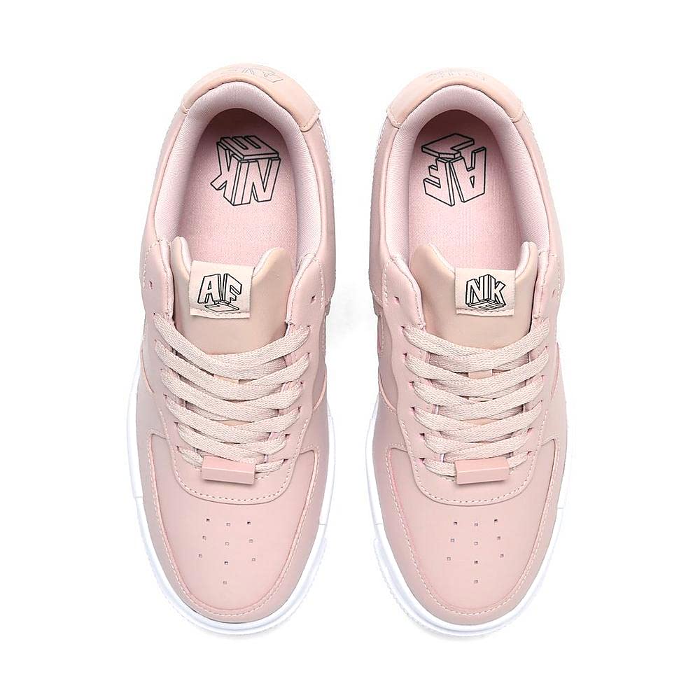 Nike Women's Air Force 1 Pixel Casual Fashion Sneaker Ck6649-001, Particle Beige/Particle Beige-black, 8