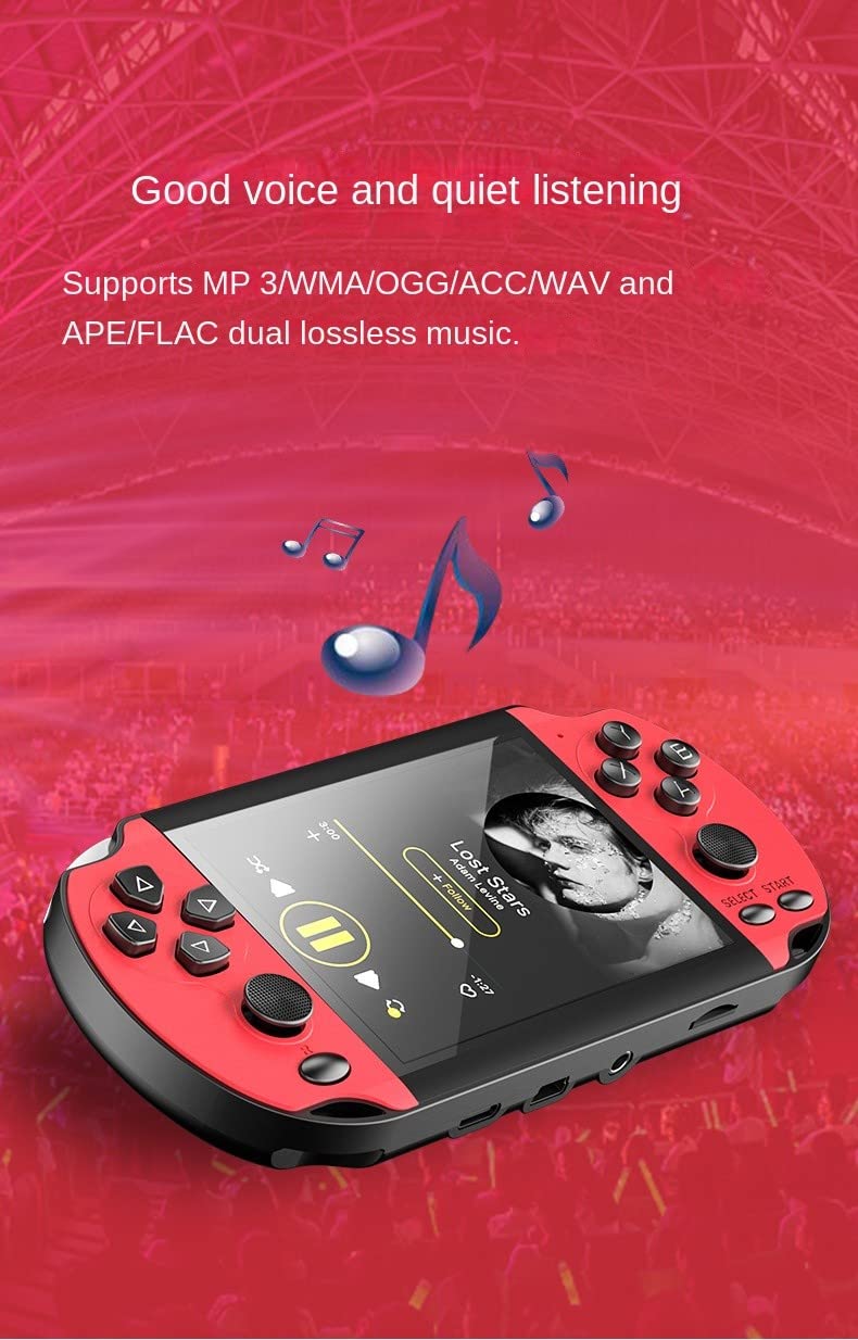 EQUITARE 1200 in 1 Handheld Games Console, 3.5 Inch Screen 16-bit TV Game Console, Portable Mini Handheld Player for Kids Gift, Children Birthday Gift