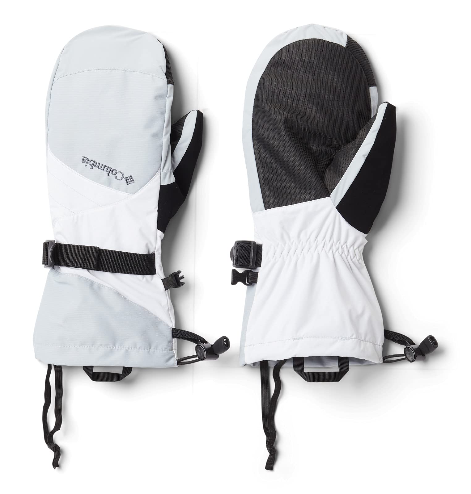 Columbia Women's Bugaboo II Mitten, Cirrus Grey Cross Dye/White, Large