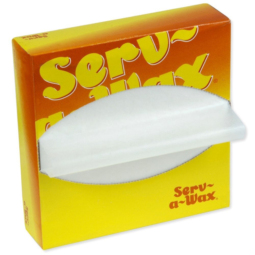 Serve-A-Wax, 892045, White, Interfold Bakery Tissue Sheets 5.5" Width x 9" Length by GP PRO (Georgia-Pacific) (20 Boxes, 100 Sheets Per Box)