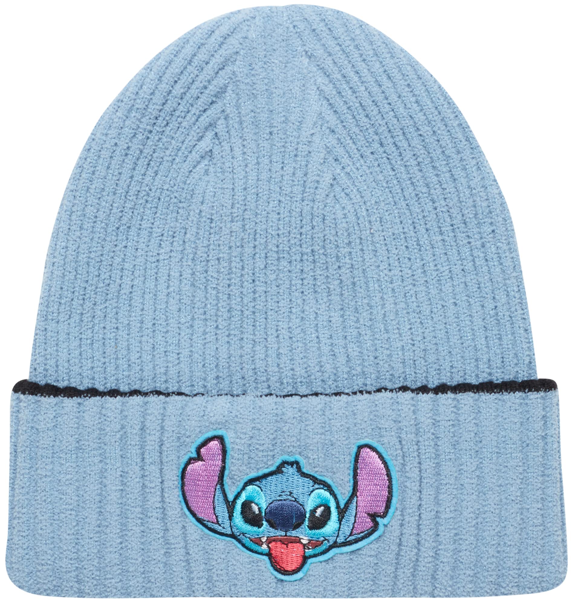 Disney Men’s Winter Hat – 2 Pack Knit Cuffed Beanie: Nightmare Before Christmas Jack Skellington, Lilo and Stitch, Size One Size, Lilo and Stitch