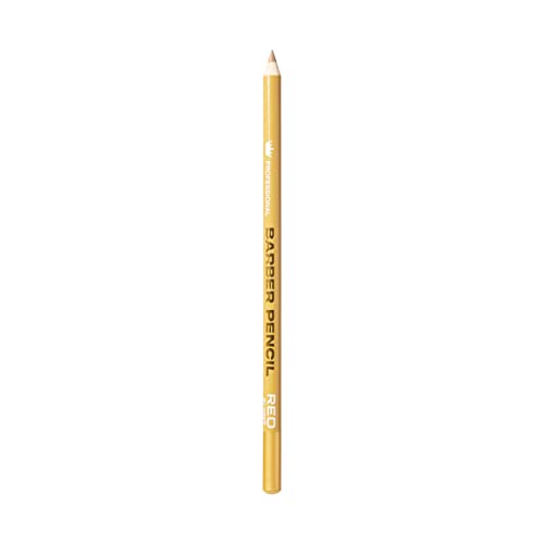Red by Kiss 3PCS Barber Pencil with Built-in Sharpener Edge Hairline Razor Trace Pencils Beard Guide Beard and Hairline Outliner Pencils (Tan)