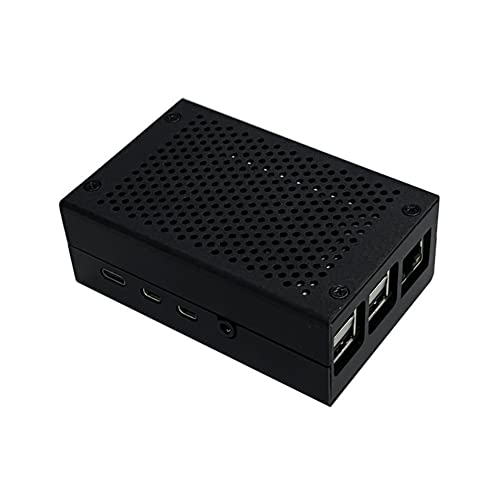 Erhai 1 Set Expansion Board Adapter Expansion Board CM4 to PI4B Adapter Expansion Board +Metal Case+Fan Kit for Raspberry Pie CM4 IO Backplane CM4 to 4B Interface Expansion