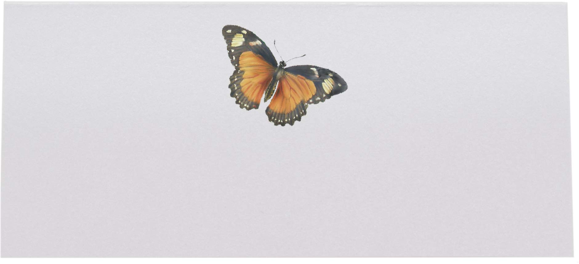Monarch Butterfly Place Cards, Set of 25, Pre-cut and Scored - Wedding, Party, Dinner, and Special Events - Made in the USA