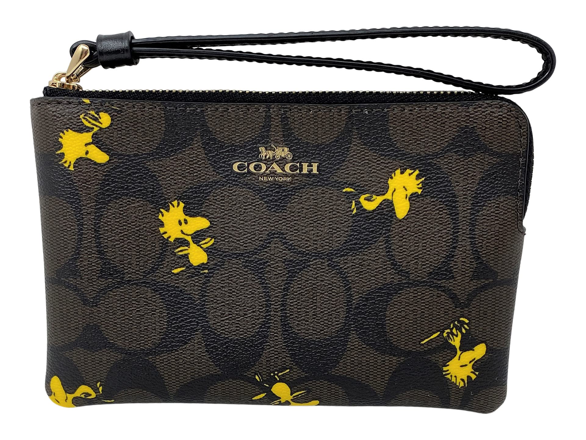 Coach Signature PVC Small Wristlet in Woodstock Print Style No. C4588