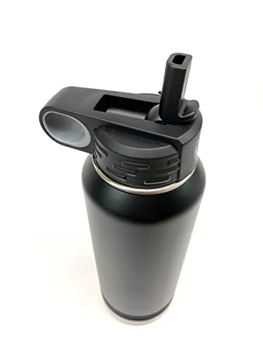 Jiu Jitsu Kid 32 ounce black insulated water bottle