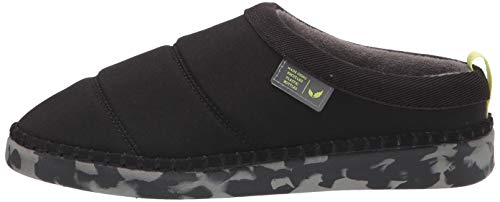 Dr. Scholl's Shoes Women's Cozy Vibes Slipper, Black, 8