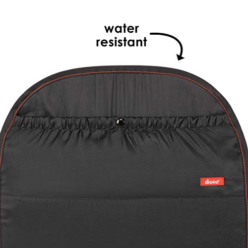Diono Stuff 'n Scuff, Back Seat Protector, Black (Pack of 2)
