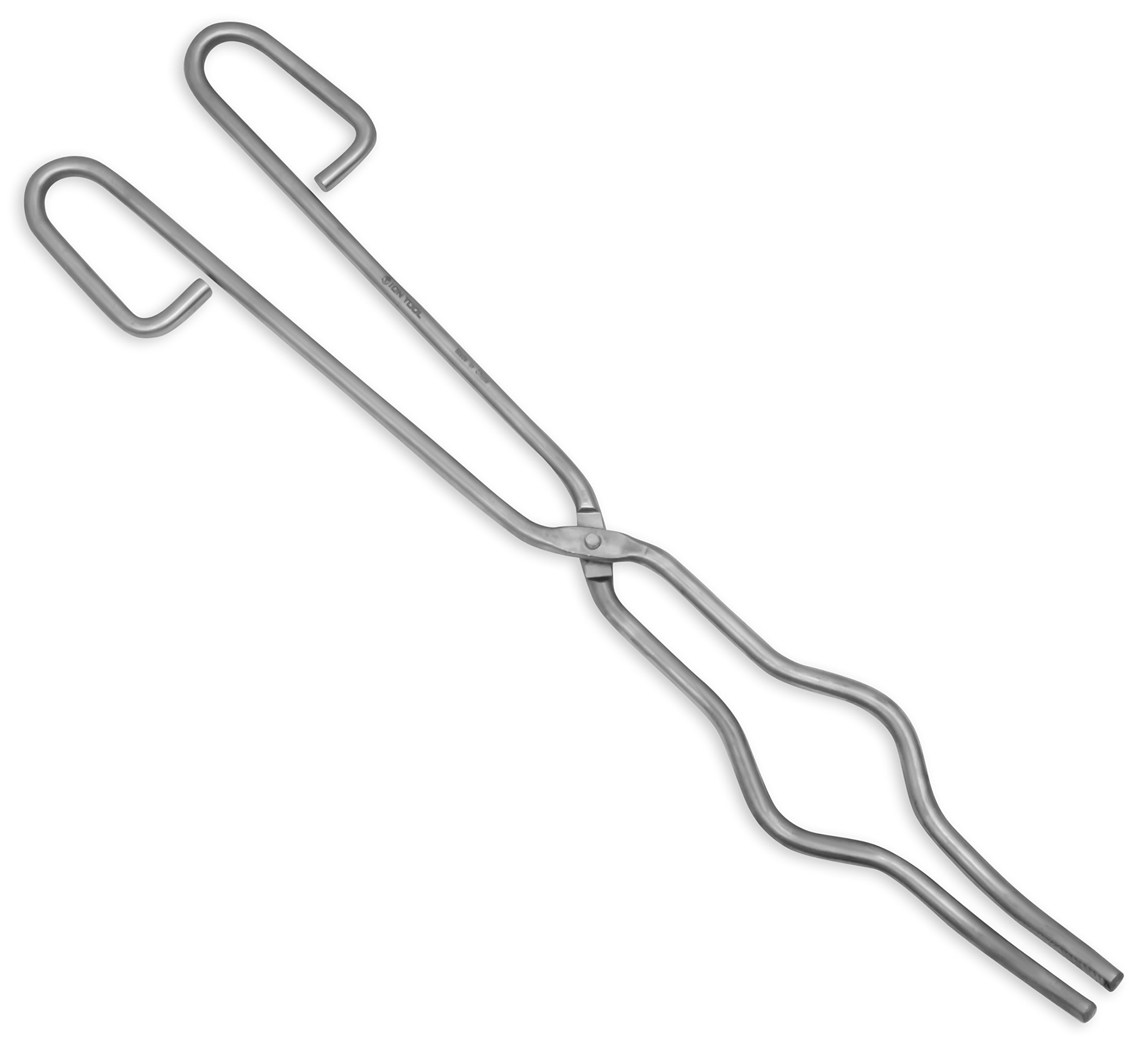 ION TOOL 16” Crucible Tongs, Stainless Steel, Professional Grade
