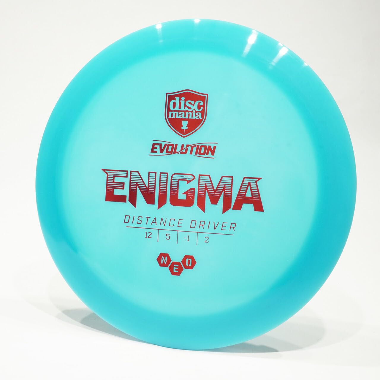 Discmania Evolution Enigma (Neo) Driver Golf Disc, Pick Weight/Color [Stamp & Exact Color May Vary] Yellow 170-172 Grams