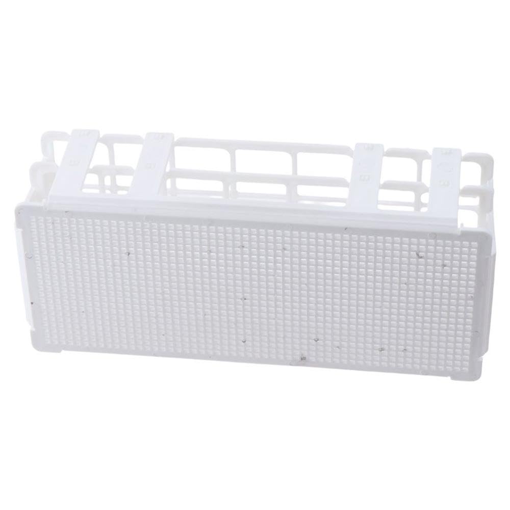 HOBBYIN Plastic Test Tube Rack for 30mm Tube, 21 Well, White,Detachable (21 Hole) Tube Box