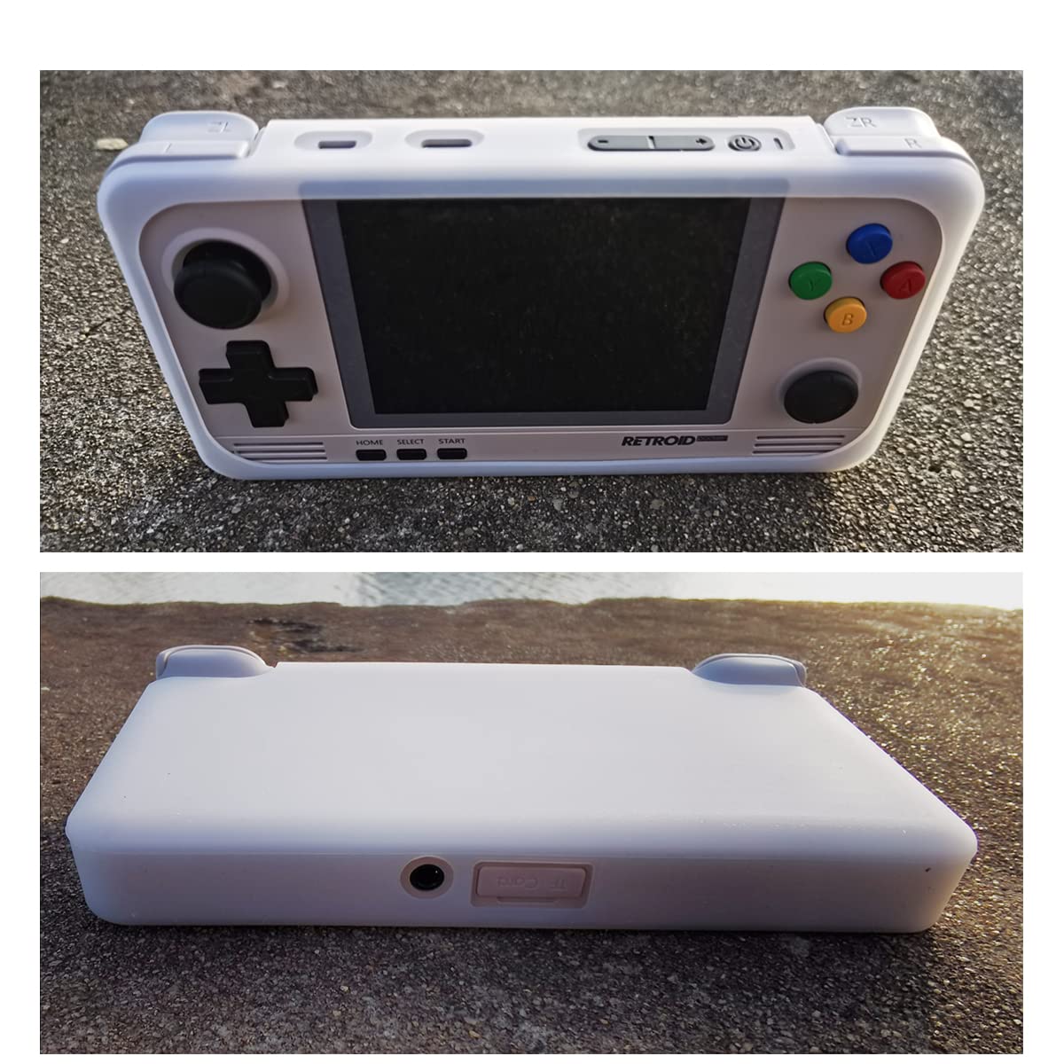Dockable Translucent Case for RP2S 2.5 ,Dockable Case Compatible with,Protective Cover case Compatible with Retroid Pocket 2 Plus, Soft and Light Silicone,Comfortable Strong and Durable